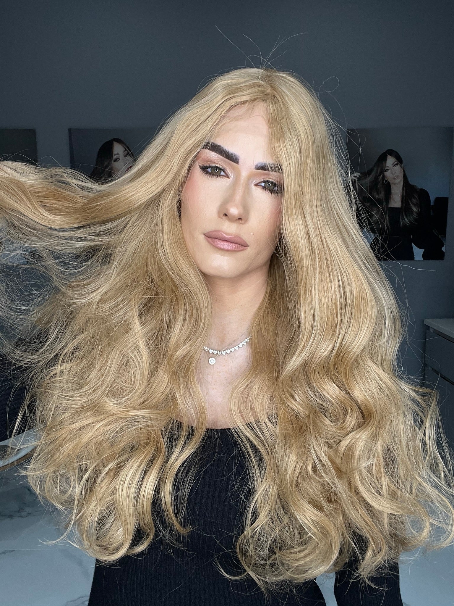 Beka Basic line 26" | strawberry blond Wig – Bekawigs